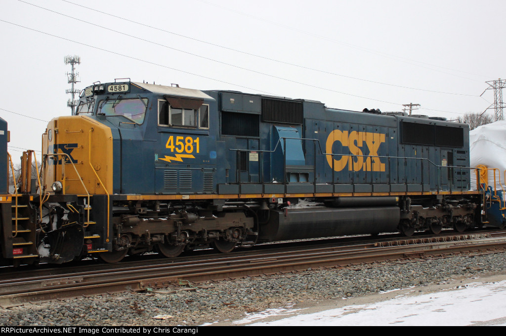 CSXT 4581 on Q409-30